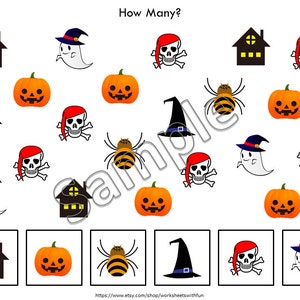 Halloween Busy Book Printable, Fall/autumn Preschool Activity Binder ...
