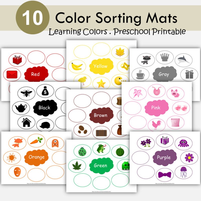 Color Sorting - Etsy