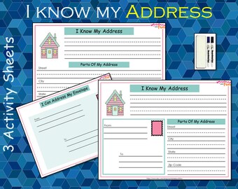 I Know My Address | Etsy