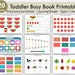 Busy Book Printable, Toddler Busy Binder for 2-3 Years Old, Prek First ...
