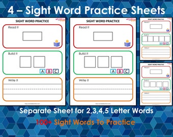 Sight Word Binder - Etsy