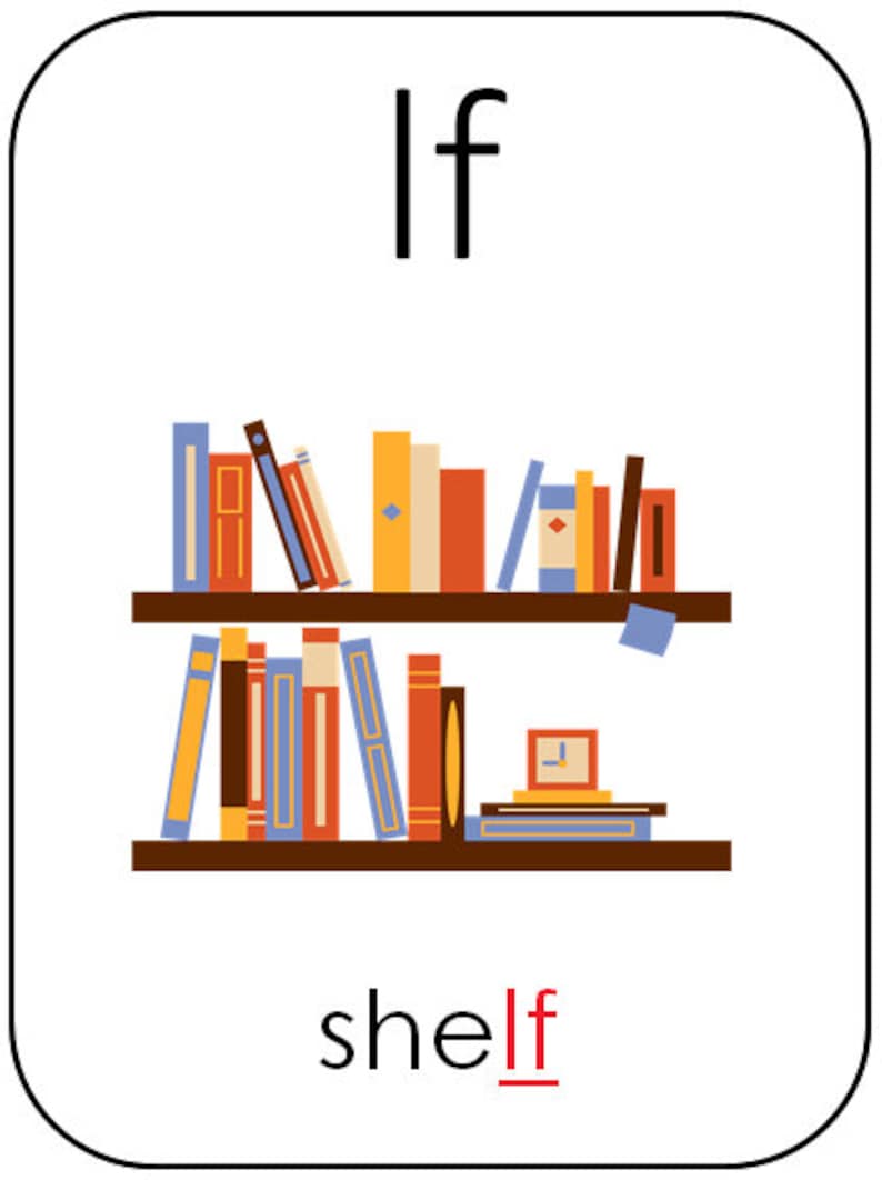 Phase 4 Phonics Flashcards: Reading Printable (37 Cards) - Etsy