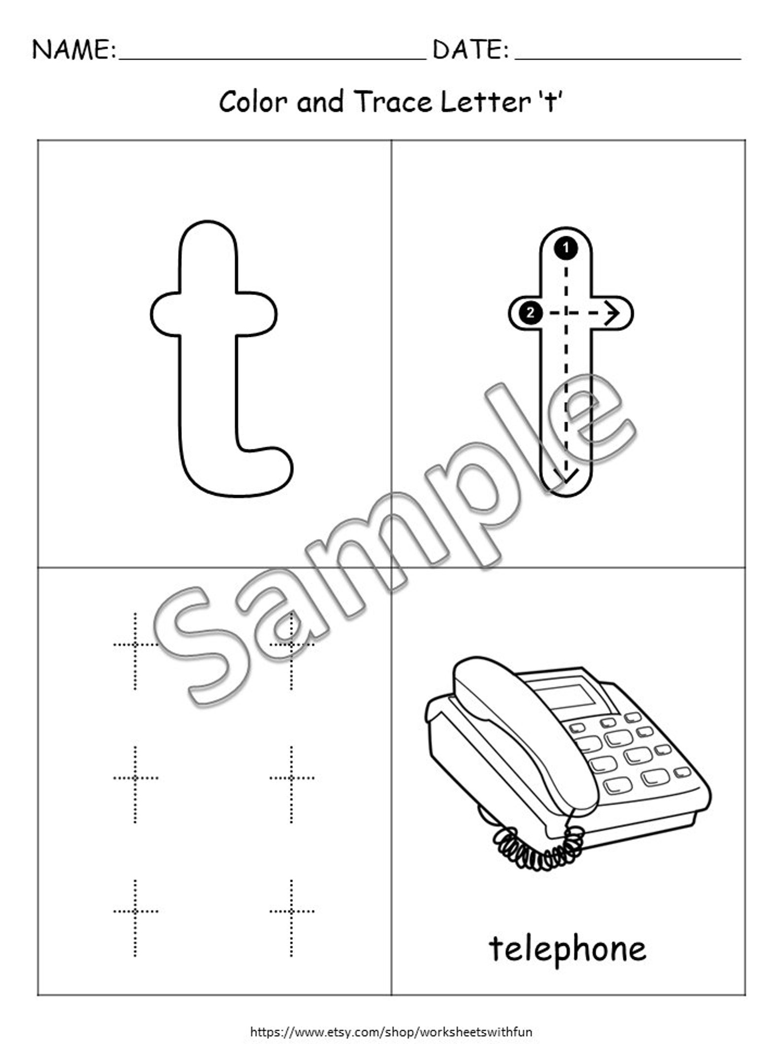 Lowercase Alphabet Worksheets: A-Z Trace, Build, Write (PDF Printable ...