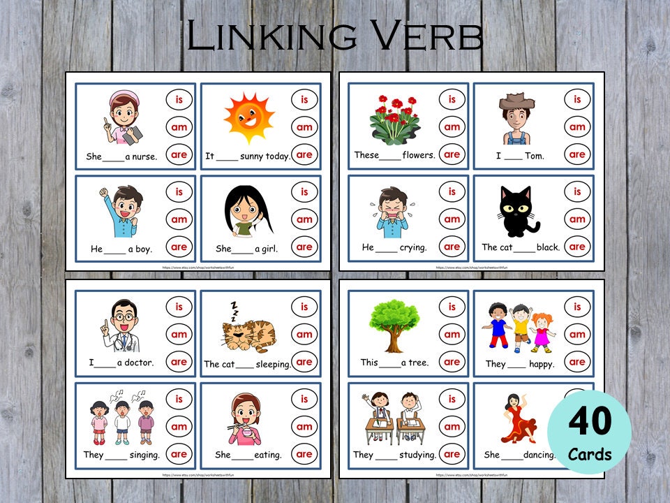 Linking Verb Poster