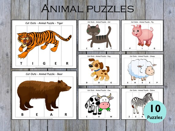 Preschool Animal Puzzle