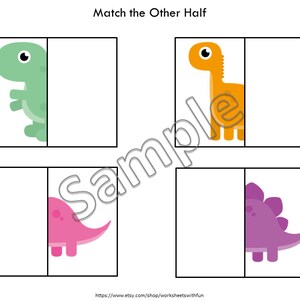 Printable Busy Book for Toddlers – Dinosaur Theme, Preschool Curriculum ...