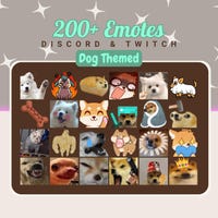 Bongo Samoyed / Japanese Spitz / Animated Dog Emote / Emotes for Twitch ...