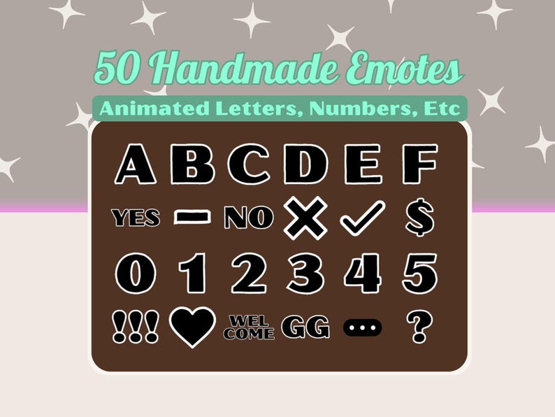 200+ Black and White Emotes Pack | for Discord and Twitch | Includes ...