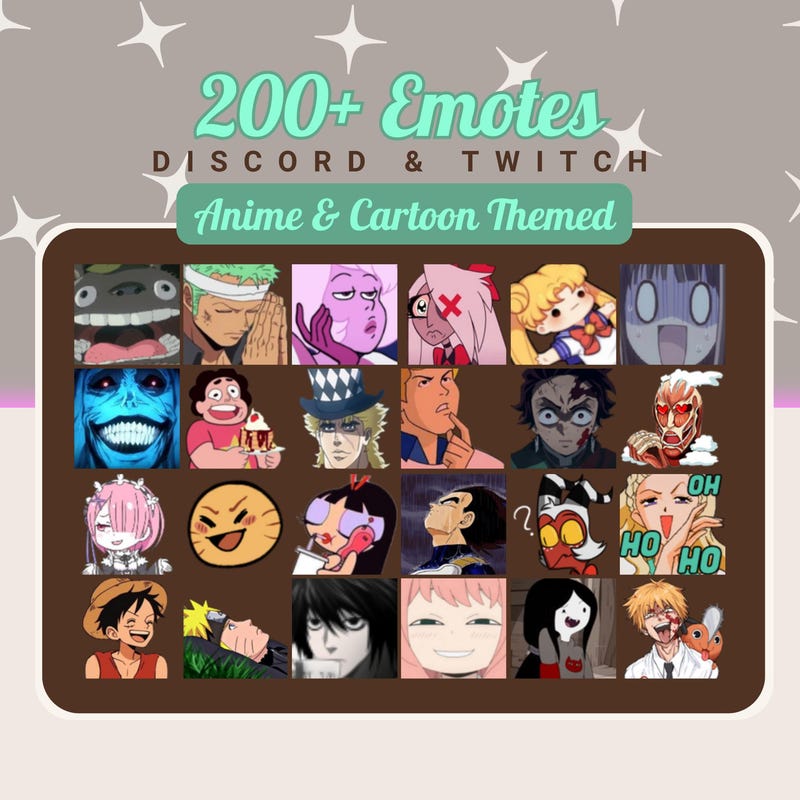 Sus Anime Emote - Etsy