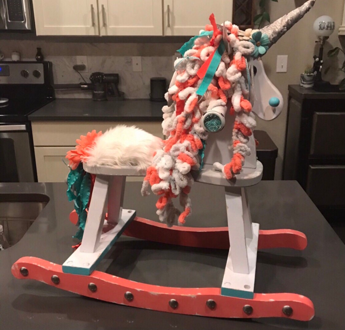 Custom Made-to-order Rocking Horse Personalized to Your - Etsy