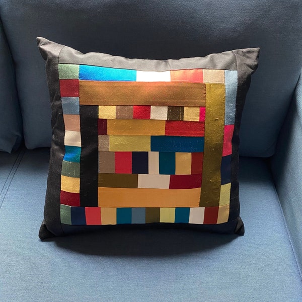 Patchwork Cushion - Etsy