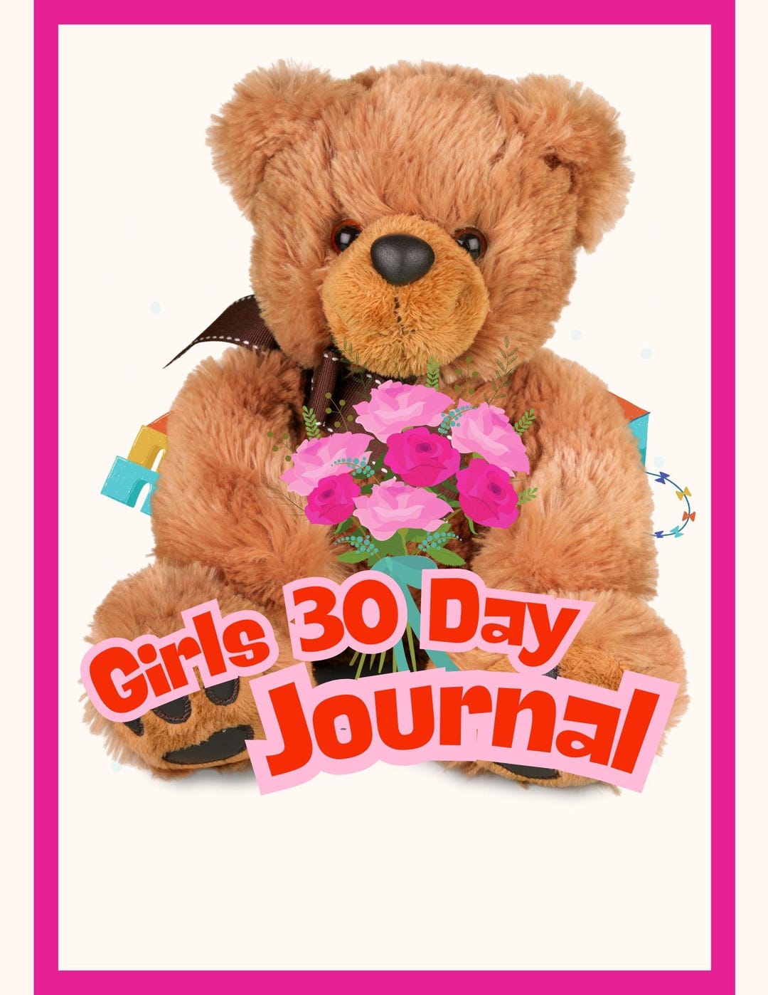 Girls 30-day Journal: Printable Daily Checklist (PDF Download - Etsy