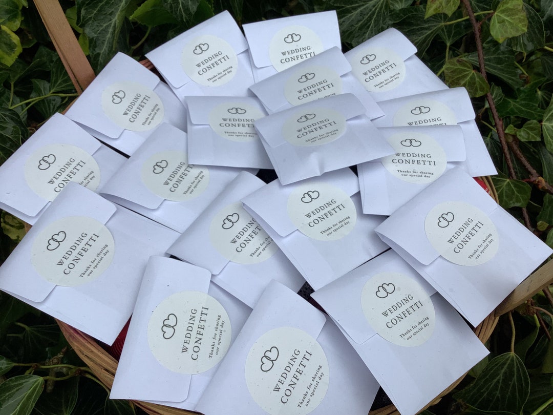 100 White Wedding Confetti Throws, Biodegradable Dried Red Rose,blossom ...