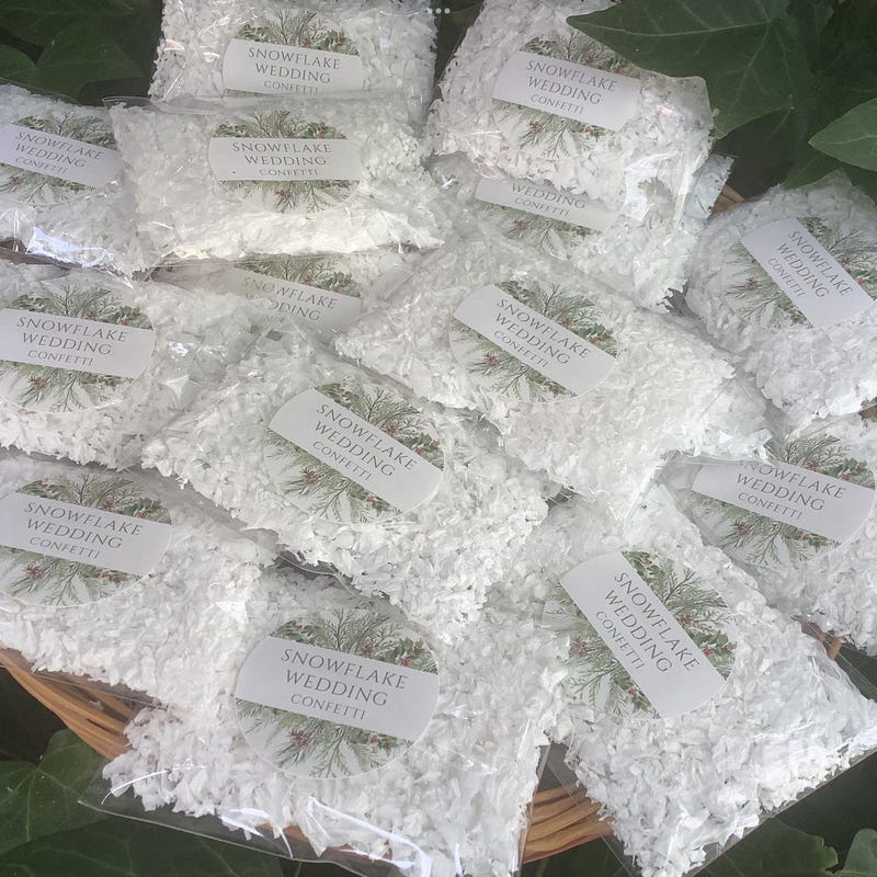 Wedding Fake Snow - Etsy