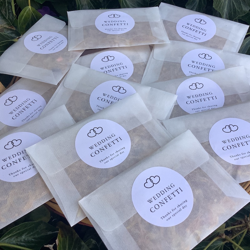 Organic Confetti - Etsy