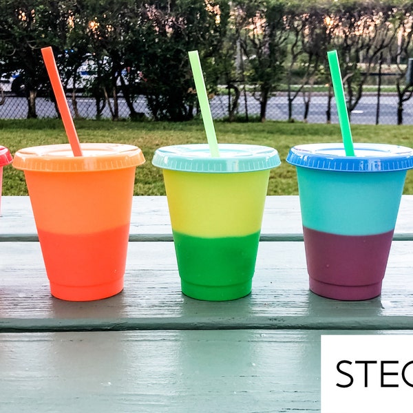 Color Changing Cups - Etsy
