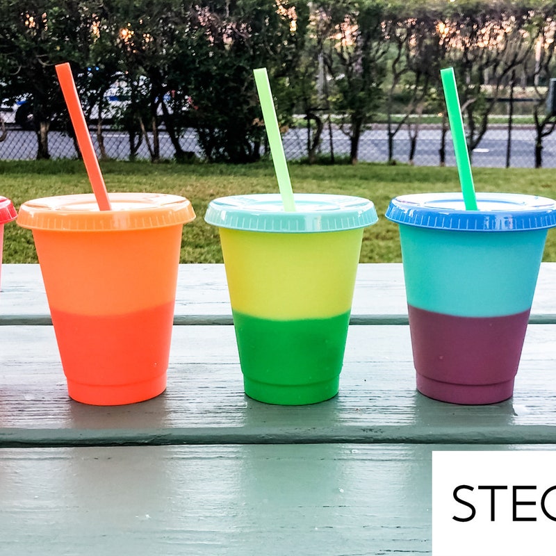 Color Changing Cups - Etsy