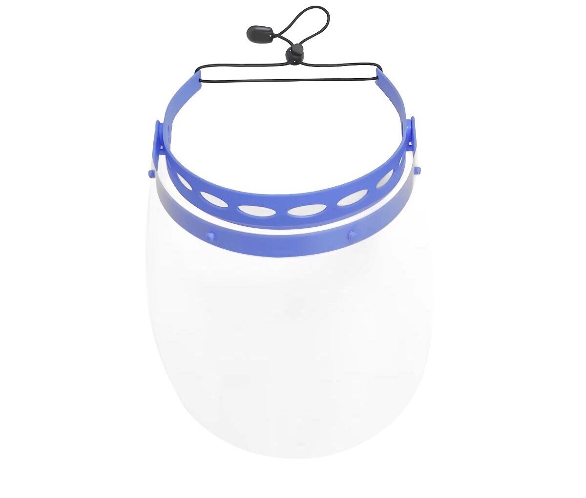 2 Pack Adjustable Clear Face Shields Elastic Band Face - Etsy UK