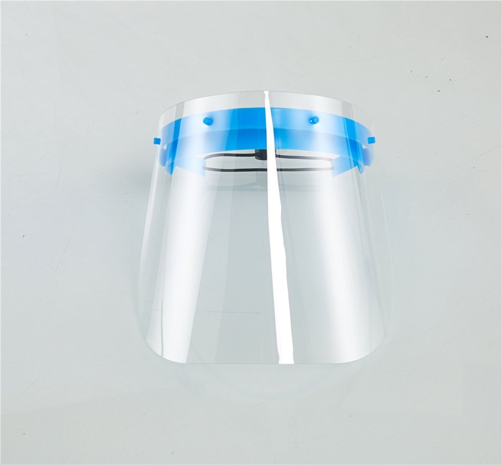 2 Pack Adjustable Clear Face Shields Elastic Band Face - Etsy UK