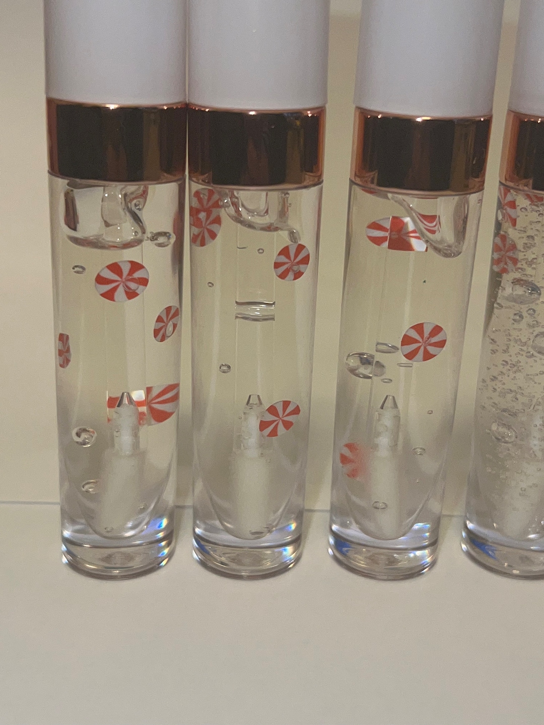 Peppermint scented lip gloss , moisturizing high shine lip gloss - Etsy ...
