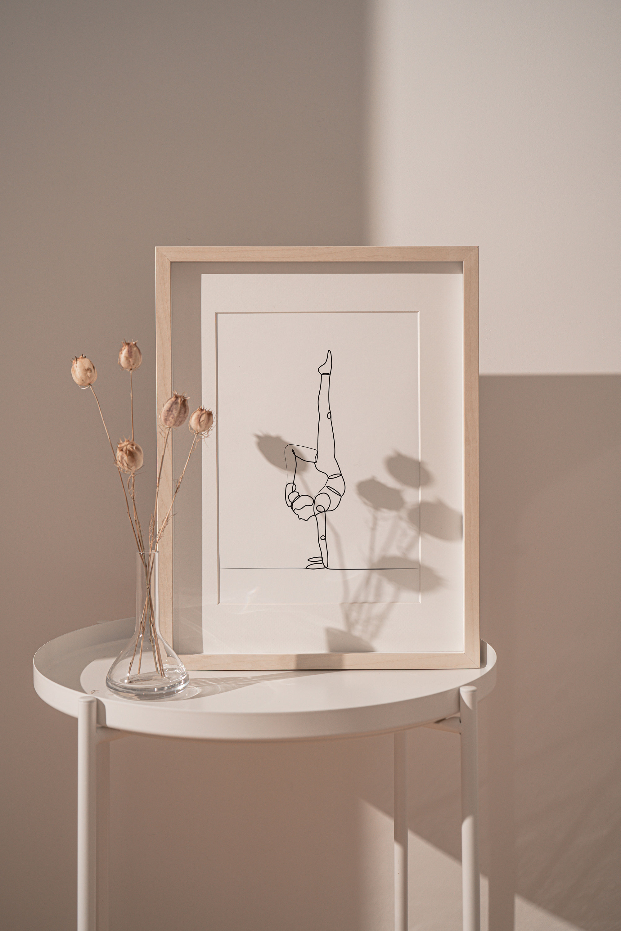 Yoga One Line Art, Yoga Art, Yoga Poses, Yoga Abstract Art, Minimalist ...