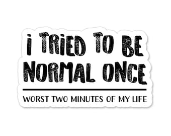 I Tried Sticker - Etsy