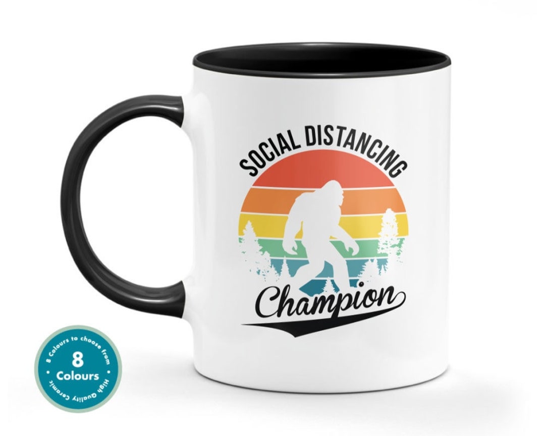 Social Distancing Champ Funny Mug Office Gifts Coffee for Him - Etsy
