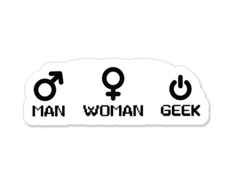 Man Woman Geek | Etsy