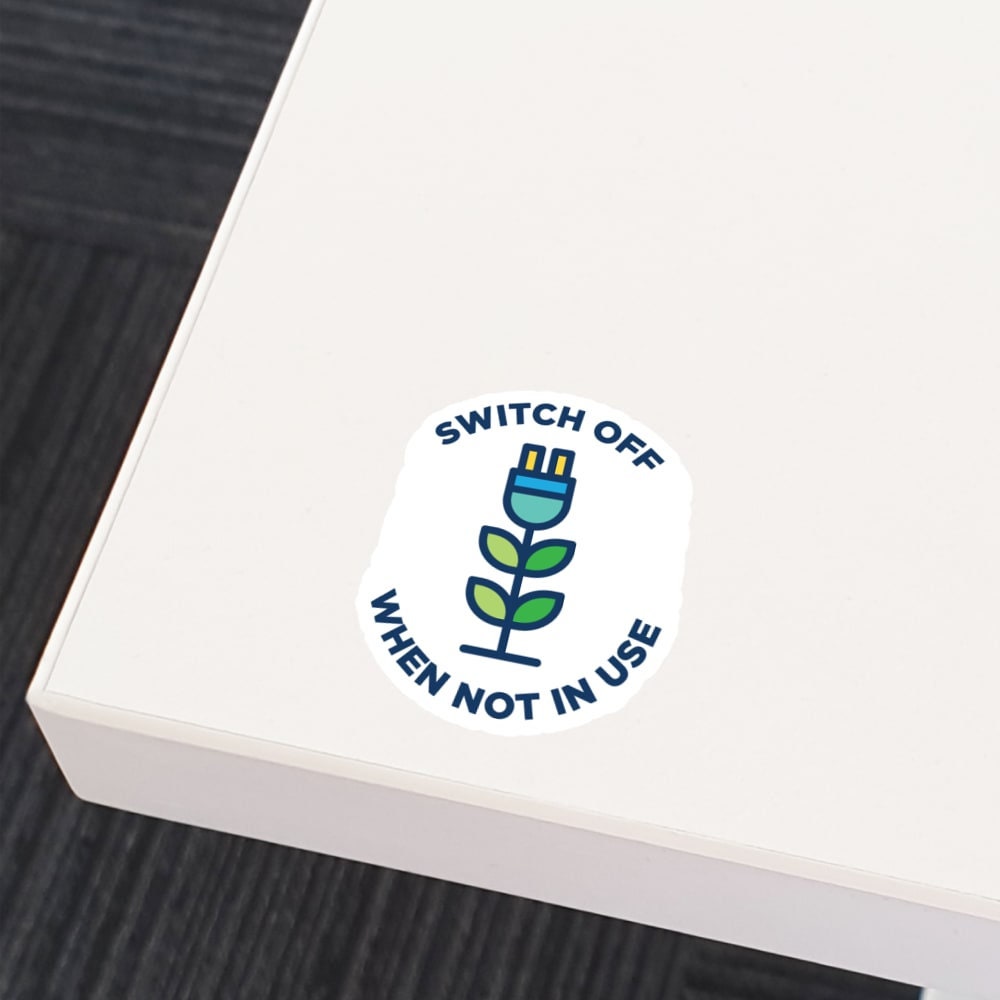 Switch off Work Sticker Sign Warning Decal Car Bumper Vinyl - Etsy