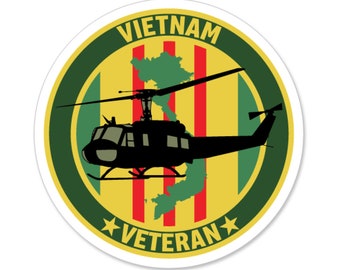 Vietnam Veteran Decal - Etsy