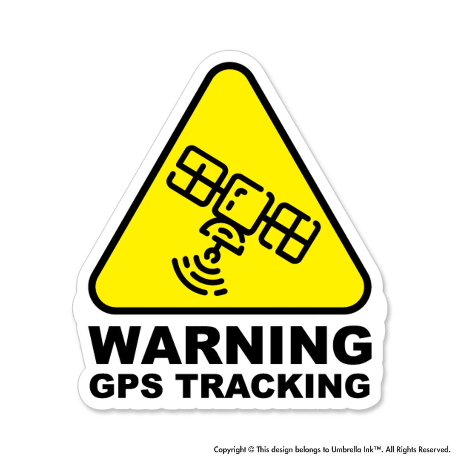 GPS Tracking Work Sticker Sign Warning Decal Car Bumper Vinyl - Etsy GPS Tracking Work Sticker Sign Warning Decal Car Bumper Vinyl - Etsy