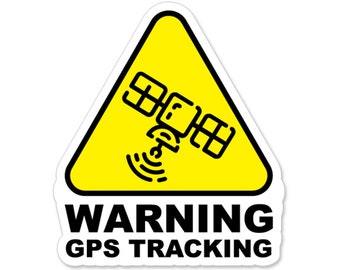 Gps Tracking Sticker - Etsy