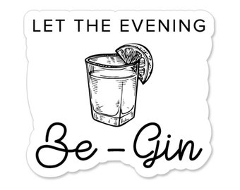 Gin Sticker - Etsy
