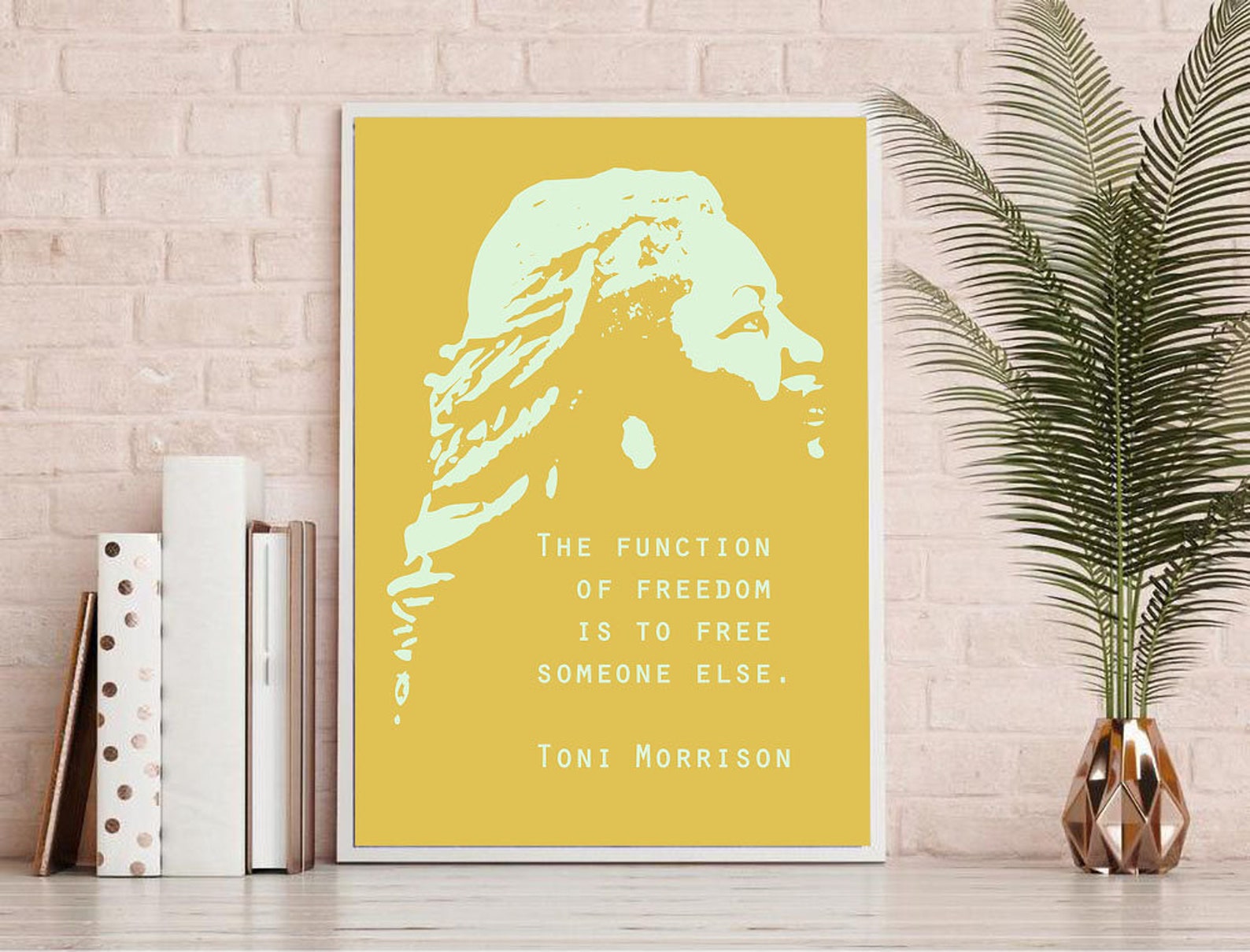 Toni Morrison Poster, Toni Morrison Quote Poster, the Function of ...