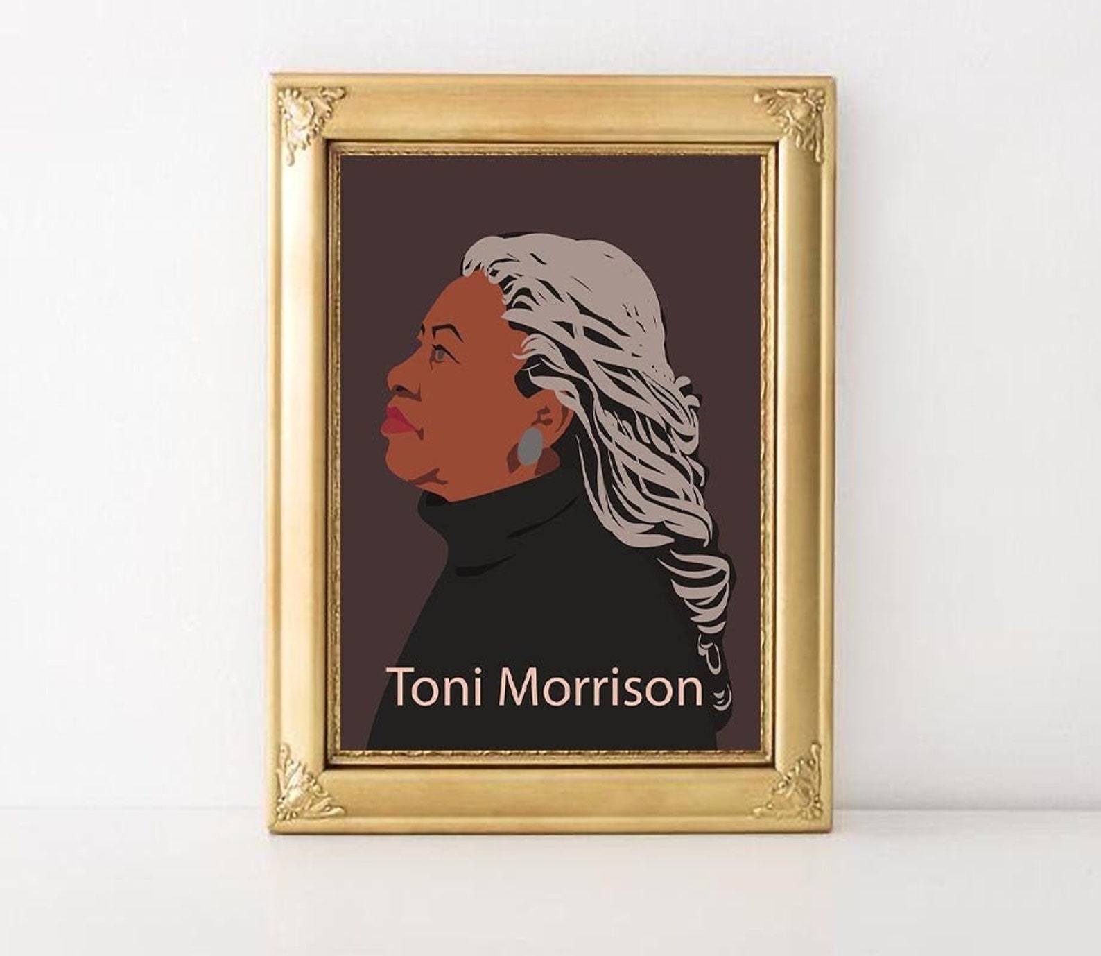 Toni Morrison Poster Toni Morrison Print Art Quote Gifts for - Etsy