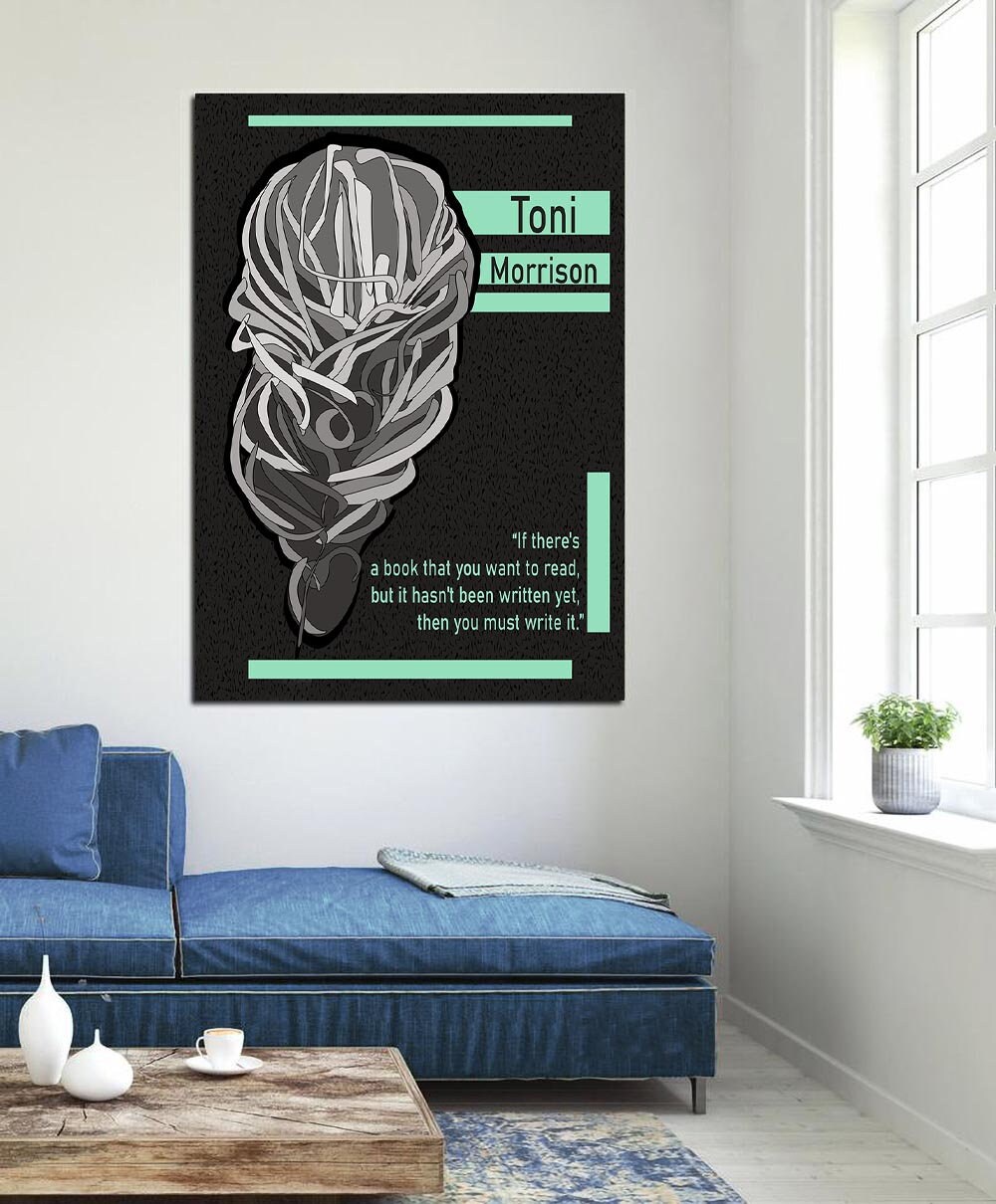 Toni Morrison Poster Quote Gifts for Readers Writers Toni - Etsy