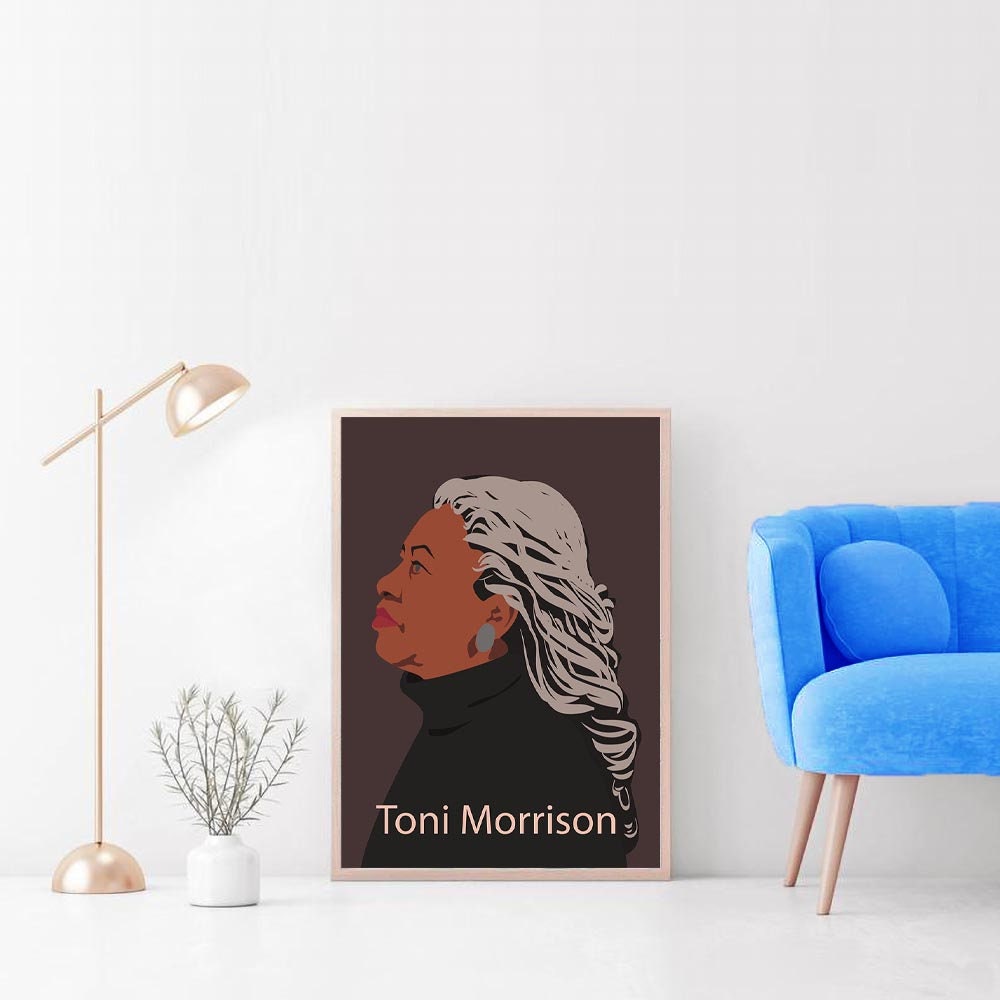 Toni Morrison Poster Toni Morrison Print Art Quote Gifts for - Etsy UK