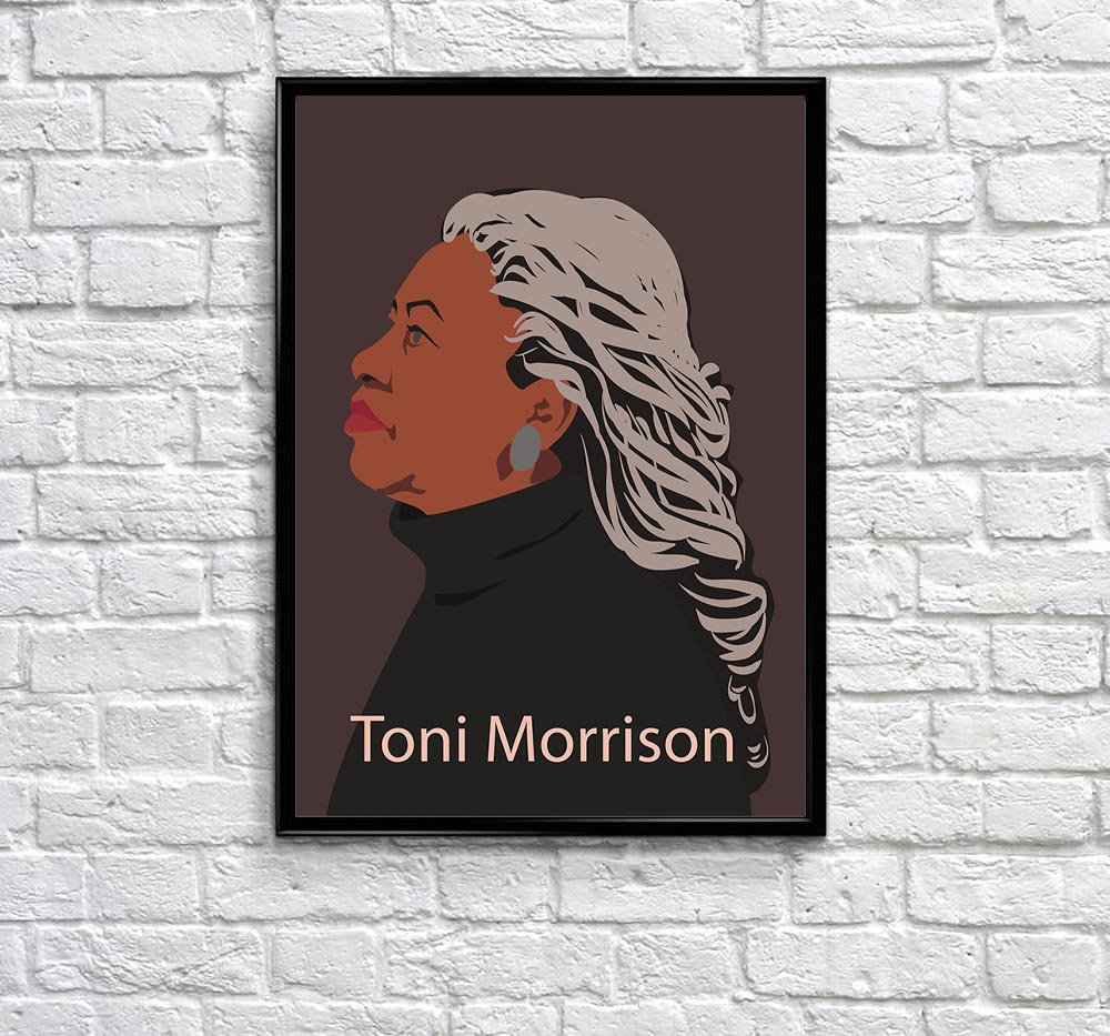 Toni Morrison Poster Toni Morrison Print Art Quote Gifts for - Etsy