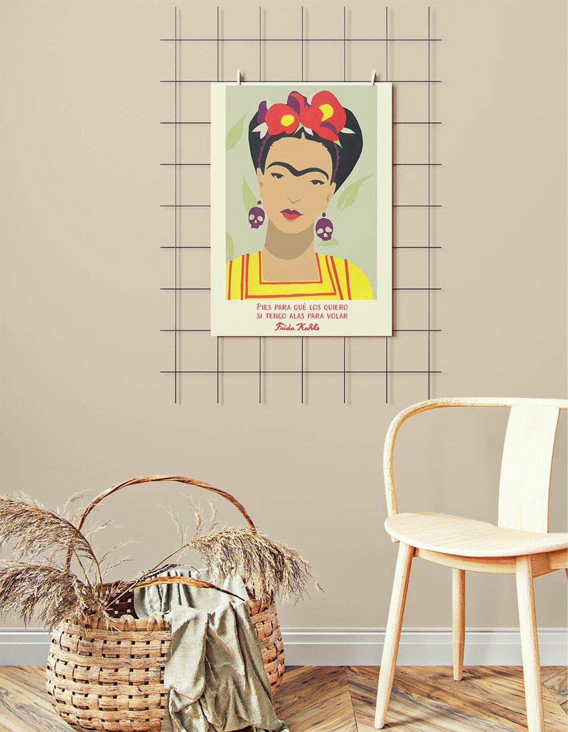 FRIDA KAHLO print poster Frieda Kahlo print quote wall | Etsy