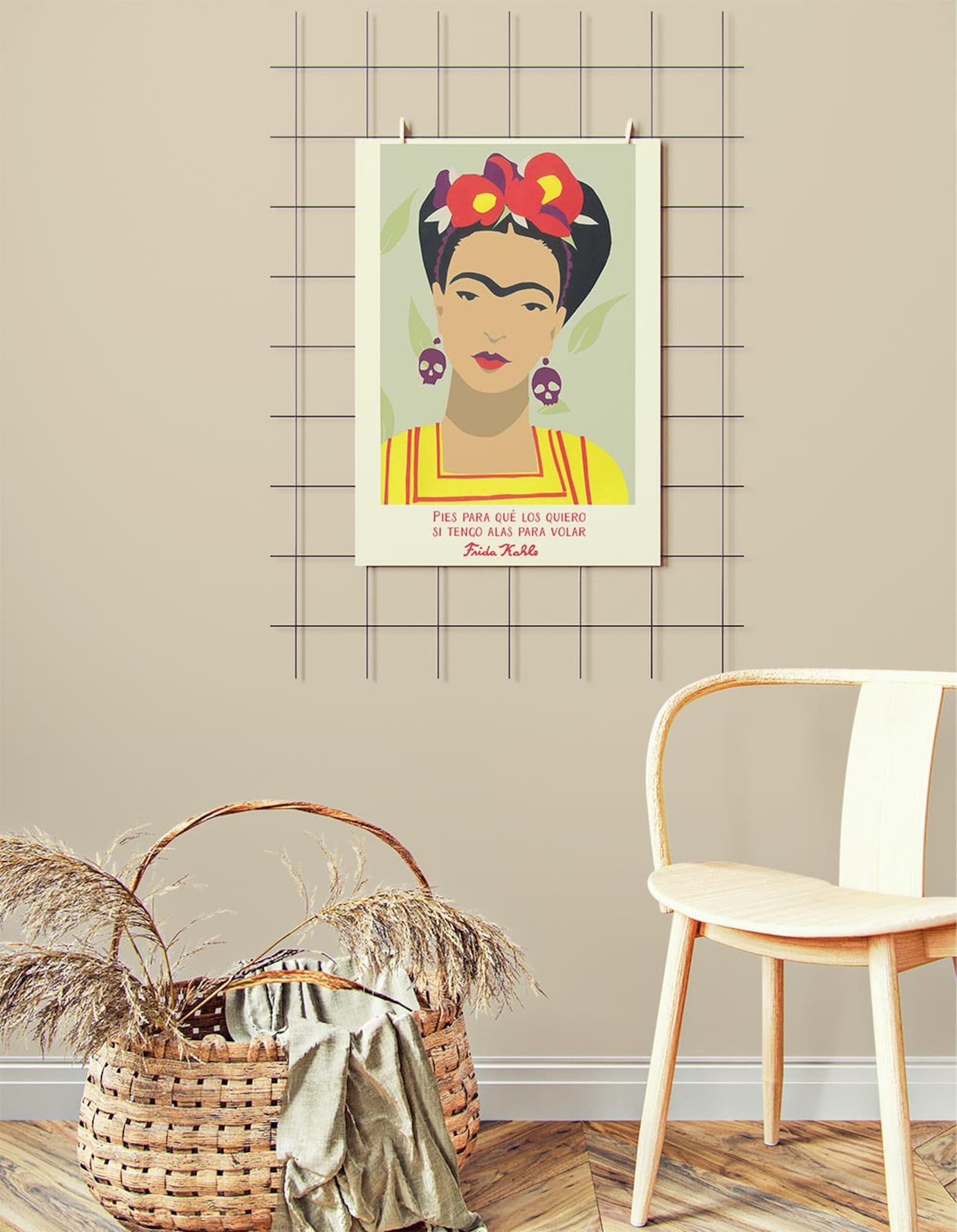 FRIDA KAHLO Print Poster Frieda Kahlo Print Quote Wall - Etsy