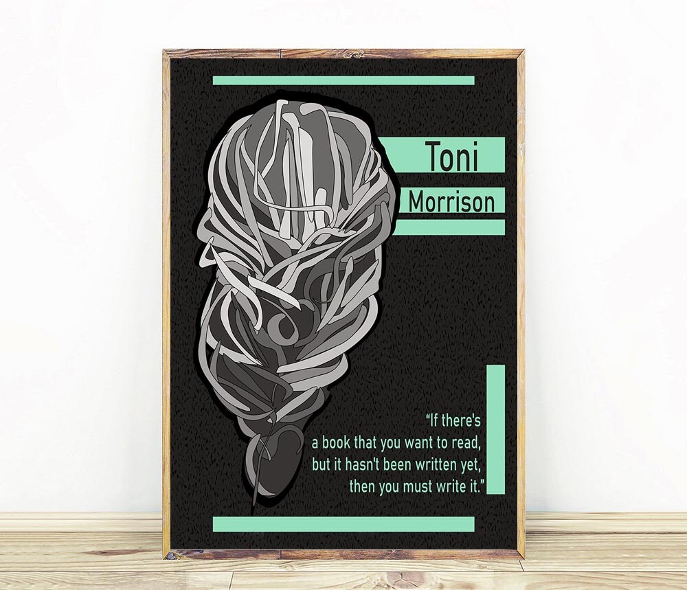 Toni Morrison Poster Quote Gifts for Readers Writers Toni - Etsy