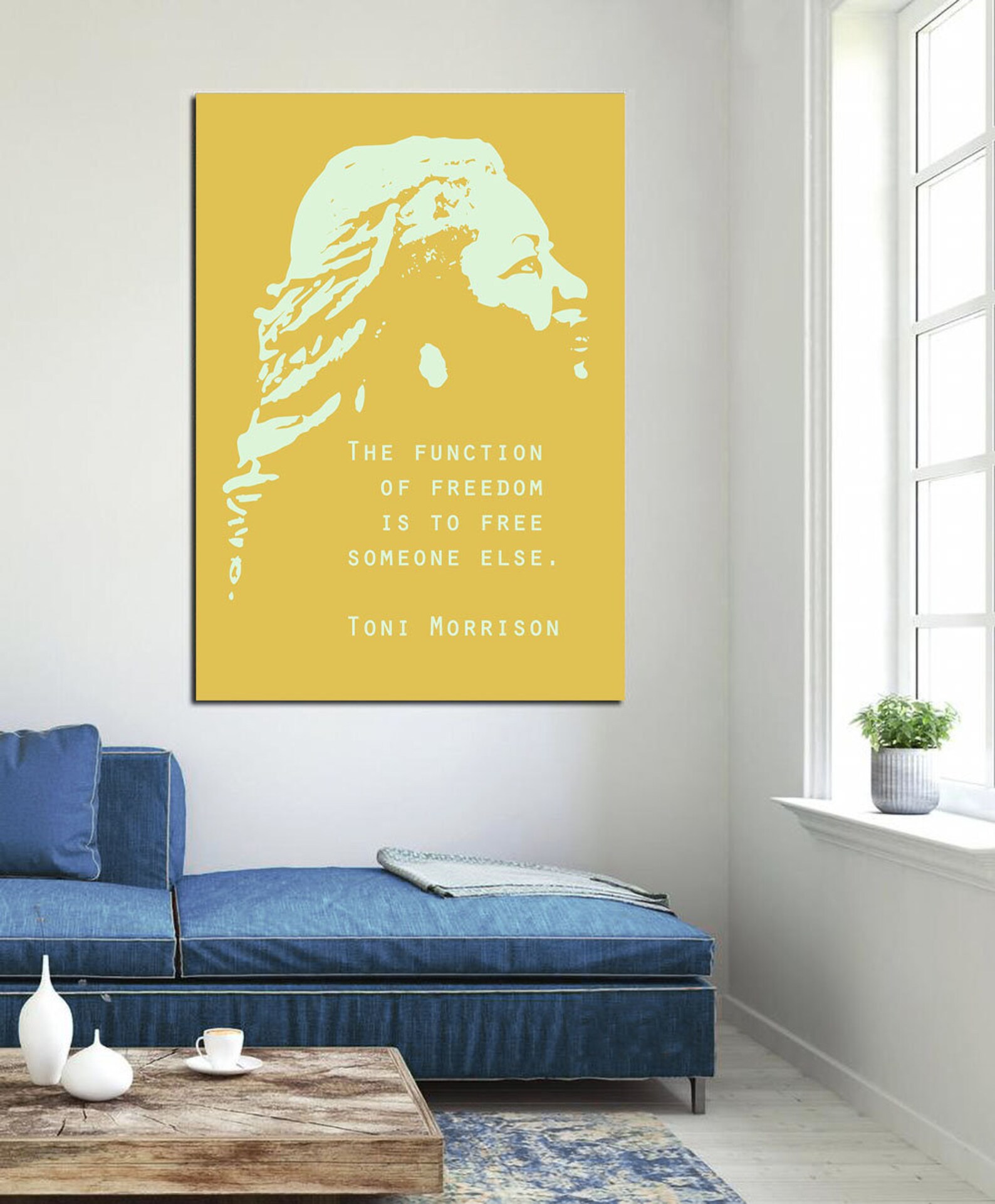 Toni Morrison Poster, Toni Morrison Quote Poster, the Function of ...