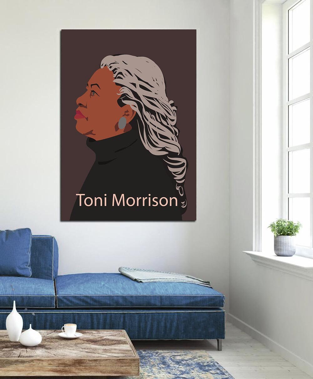 Toni Morrison poster Toni Morrison print art quote Gifts for | Etsy