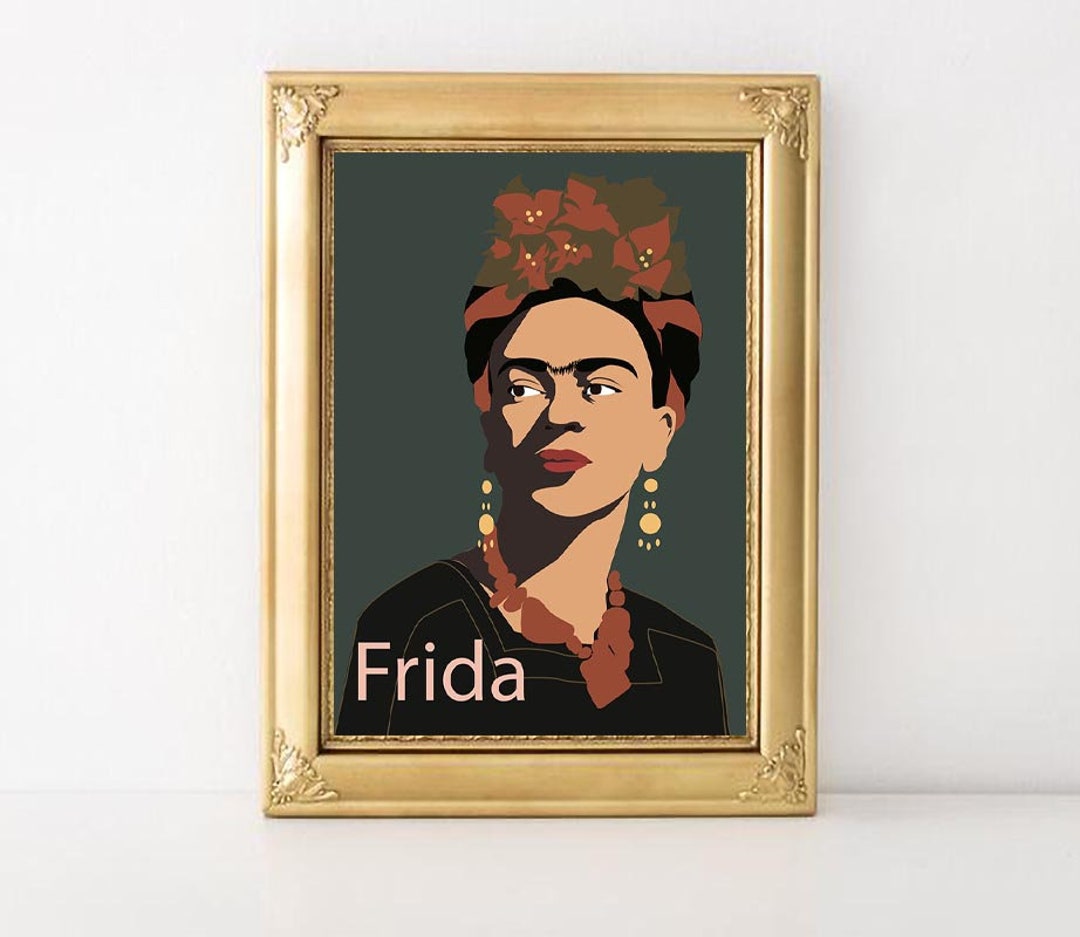 FRIEDA KAHLO Print Frida Kahlo Poster Feminist Poster Painting Regalo ...