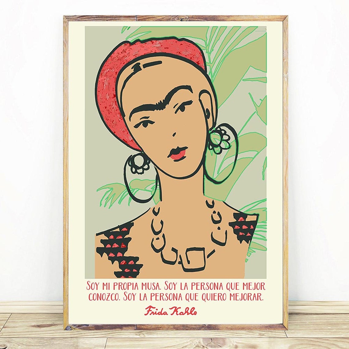 FRIEDA KAHLO print Frida Kahlo poster SET of 3 Quote | Etsy