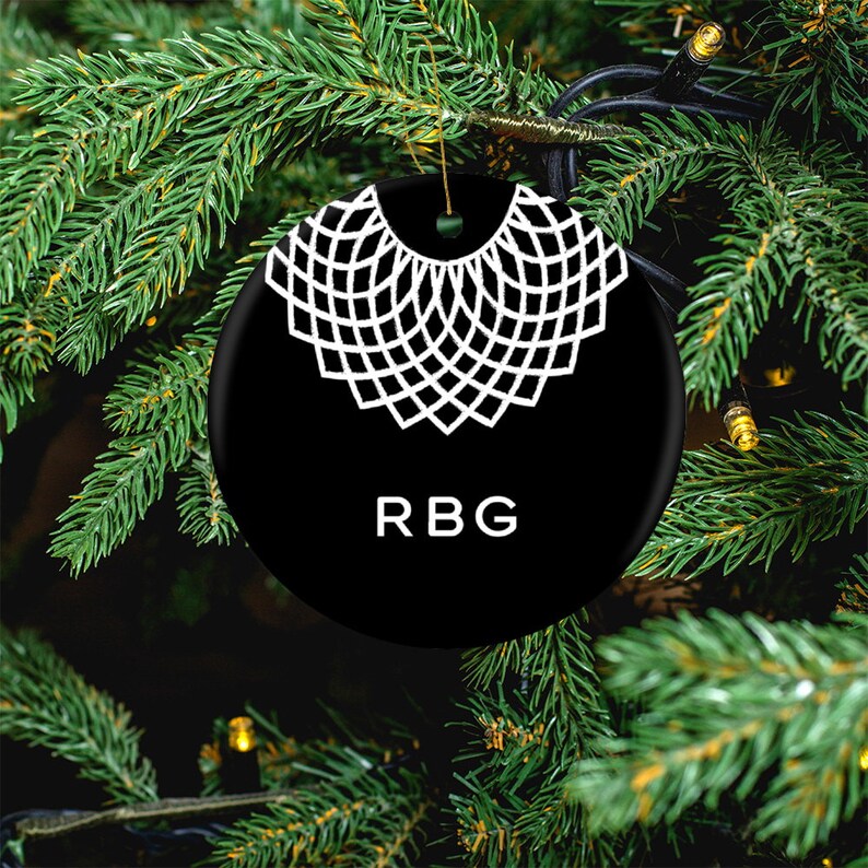 Speak Your Mind Even If Your Voice Shakes RBG Ornament Ruth | Etsy