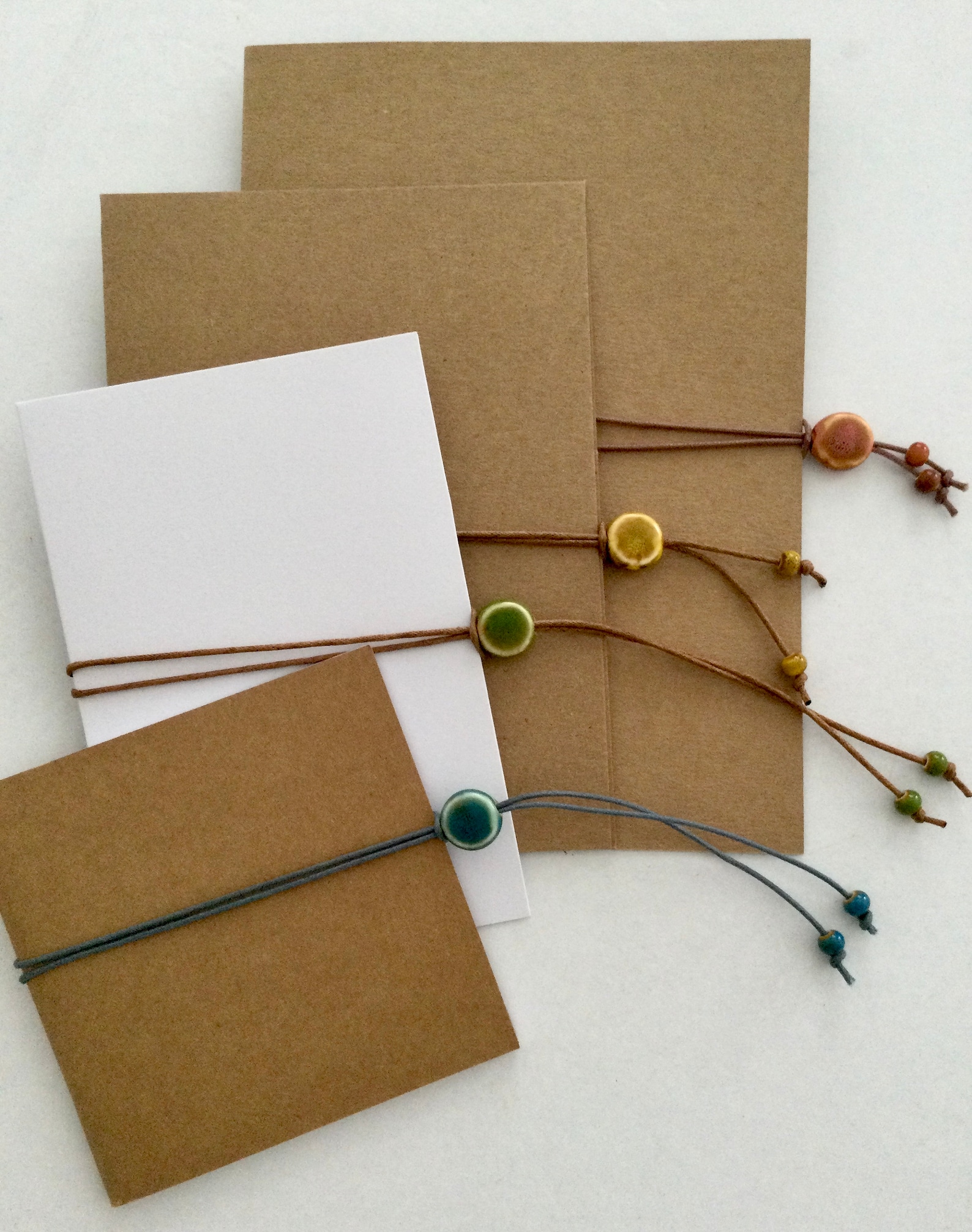 Handmade Ceramic Beaded Journal Closure: Bookmark Planner Embellishment ...