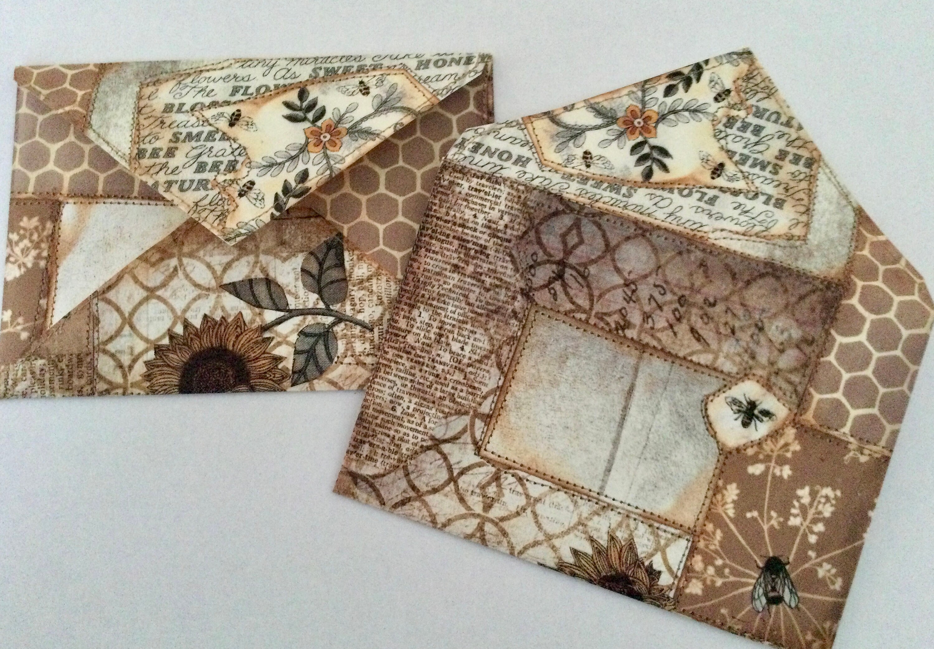 Bee Themed Envelopes Junk Journal Ephemera Bee Journal - Etsy UK