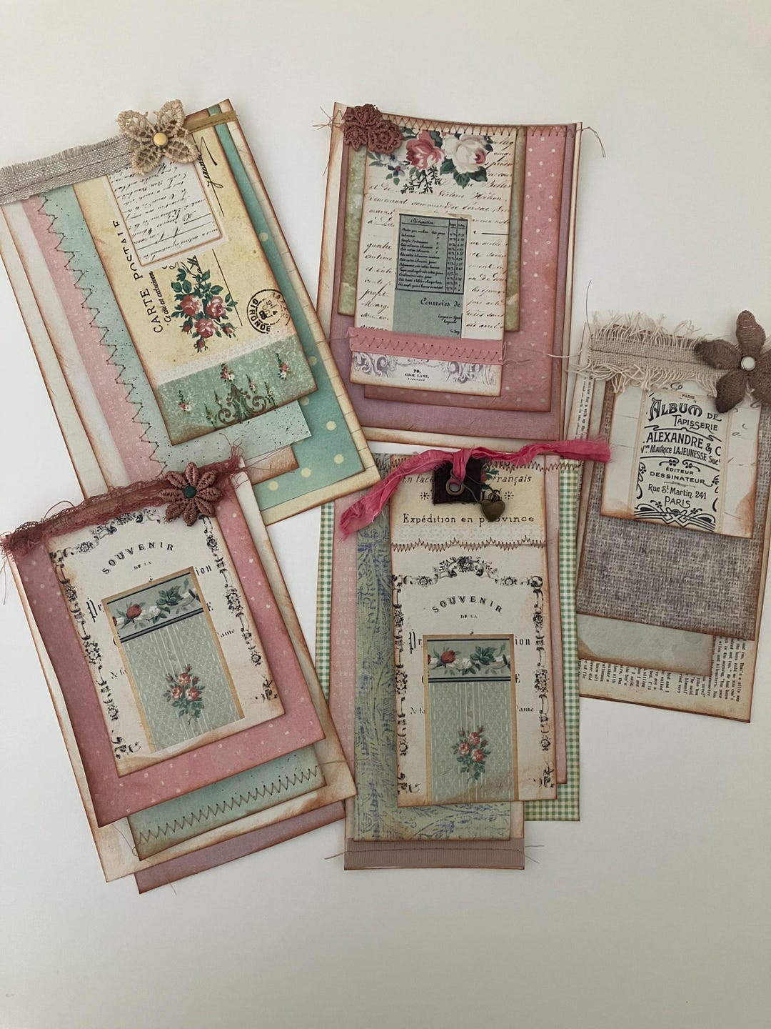 Paper Journal Clusters, Scrappy Snippet Booklets, Handmade Journal ...