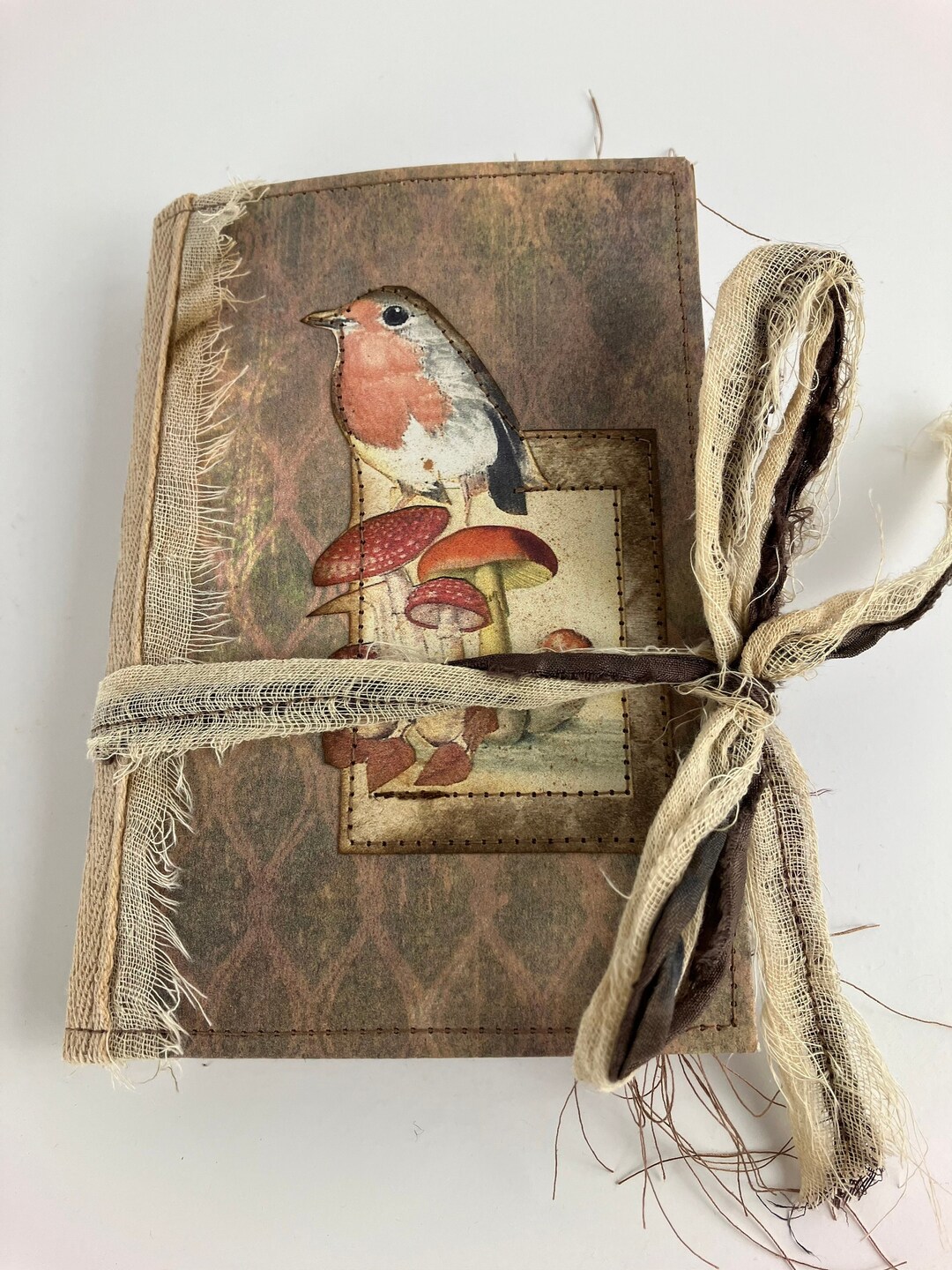 Blank Journal Handmade Bird Journal Notebook Sketchbook - Etsy UK